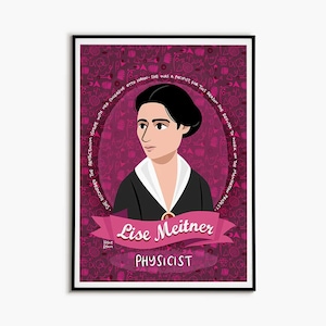 Science Poster Women in Physics Lise Meitner Women in STEM Poster ...