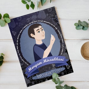 Mathematics Poster Famous Mathematician Women in Mathematics Maryam ...