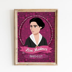 Science Poster Women in Physics Lise Meitner Women in STEM Poster ...