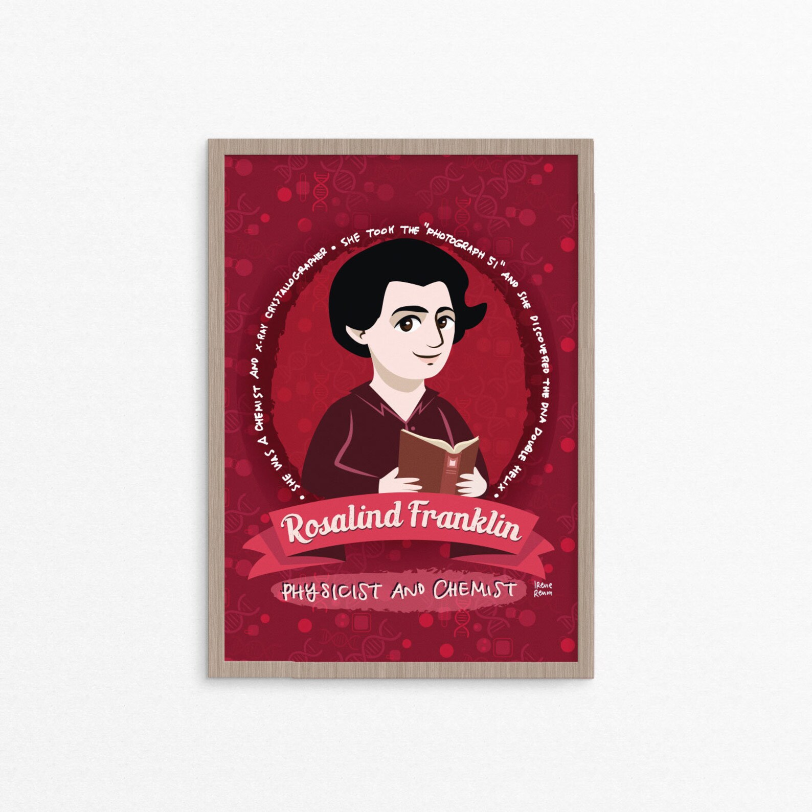 Rosalind Franklin Women in Science Poster: STEM Classroom Decor - Etsy