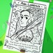 Ada Lovelace Coloring Page: Female Scientist Printable (digital ...