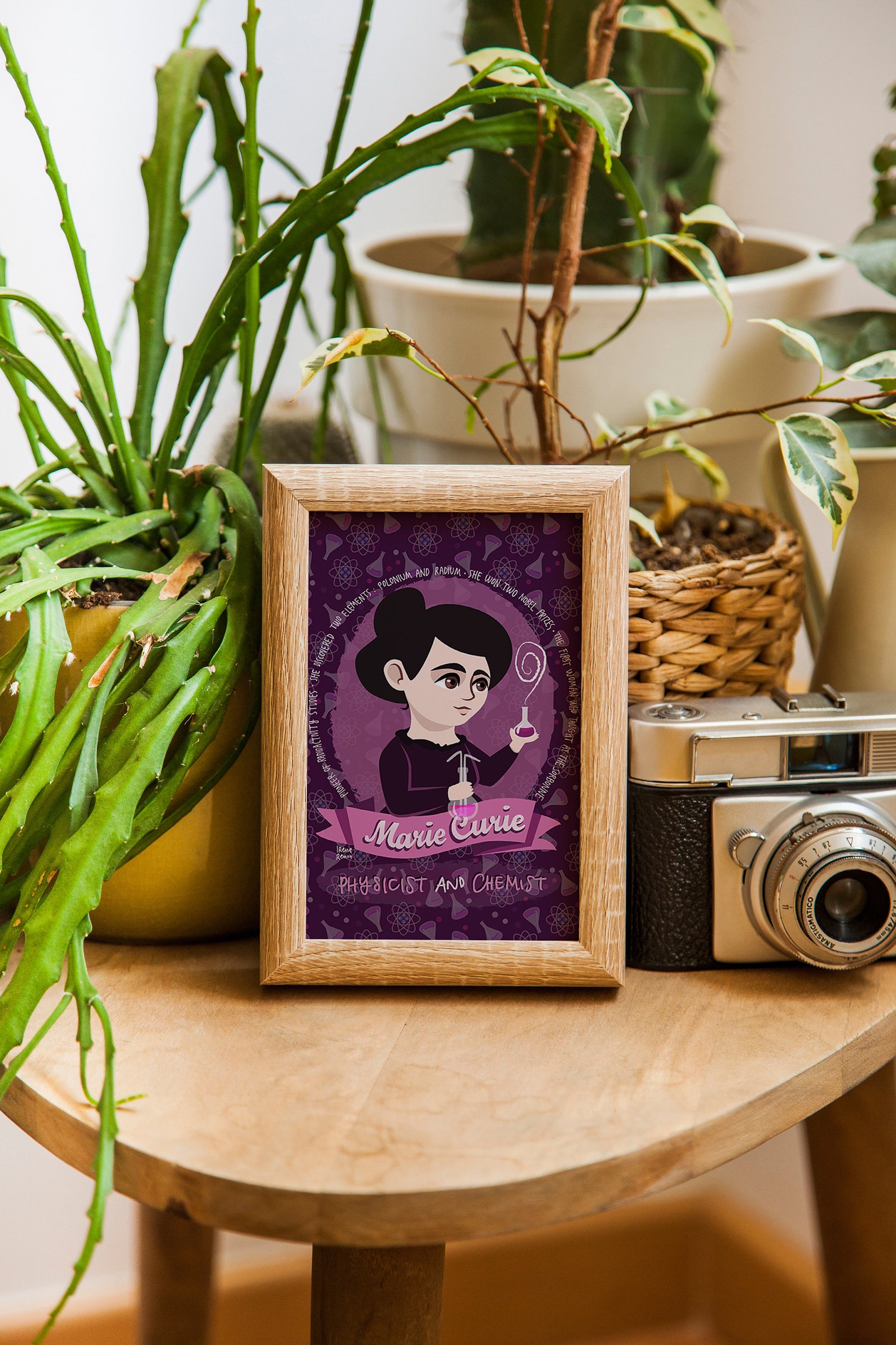 Marie Curie Poster: Women in Science Classroom Decor - Etsy