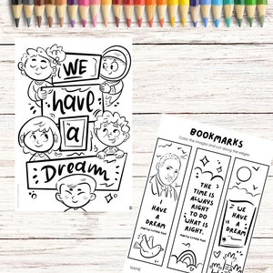 Black History Month Printable Learning Material Martin Luther King Day ...