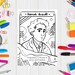George Washington Carver Coloring Page Black Heritage Month Coloring ...
