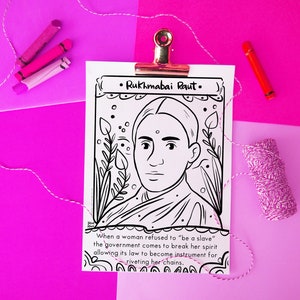 Women in Medicine Coloring Page Bundle Female Scientist STEM Printable ...