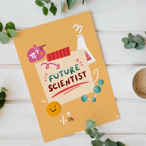 Science Poster Classroom Printable Wall Art Inspirational Wall Art STEM ...