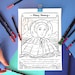 Printable Coloring Page MARY ANNING Paleontologist Women in Science ...