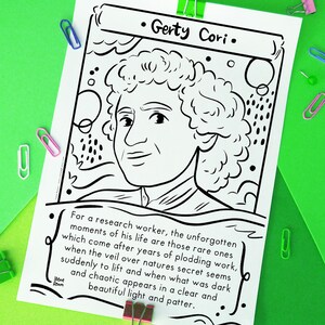 GERTY CORI Quote Coloring Page Printable Drawing - Etsy