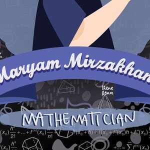 Mathematics Poster Famous Mathematician Women in Mathematics Maryam ...