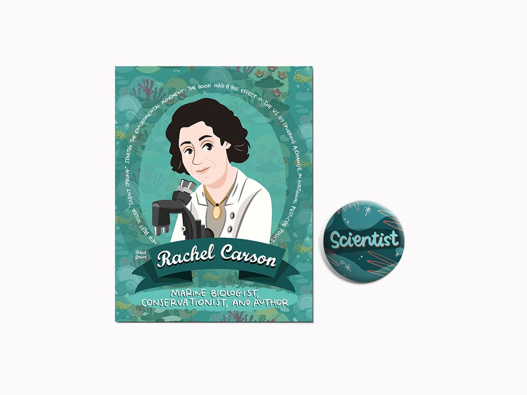 Rachel Carson Women in Stem Female Scientist Teacher Appreciation Gift ...
