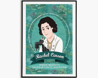 Women in Science: Rachel Carson - Etsy