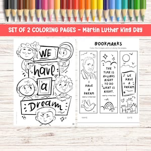 Black History Month Printable Learning Material Martin Luther King Day ...