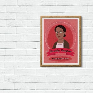 Famous Mathematician Dorothy Vaughan Black History Month Poster Famous ...