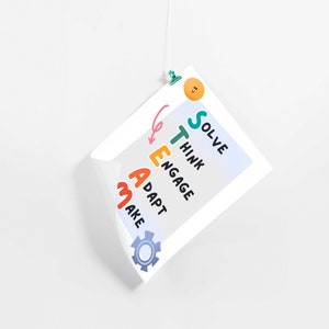 STEAM Printable Print Science Poster for Classroom Educational - Etsy