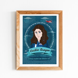 Science Poster Cecilia Aragon Classroom Decor Computer Science Women in ...