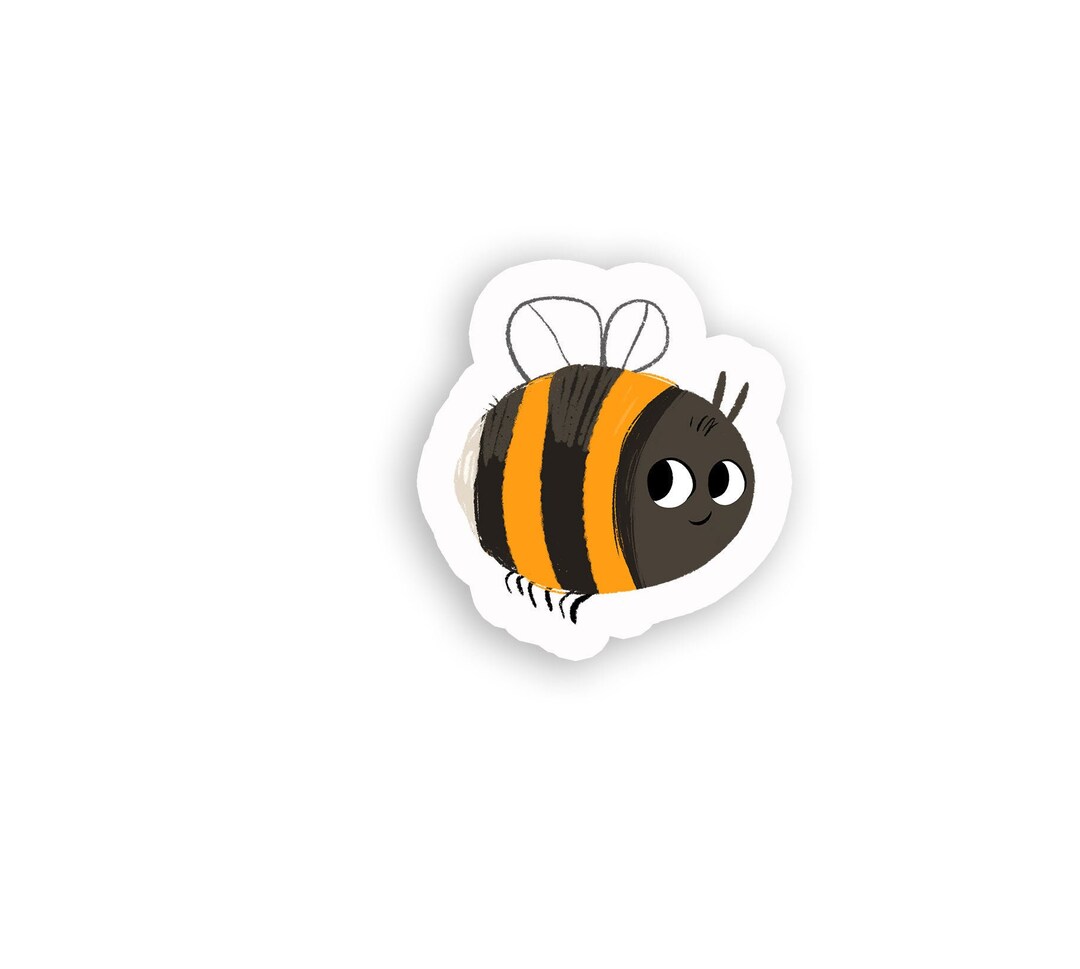 Bee Gift Bumble Bee Vinyl Sticker Science Gift - Etsy