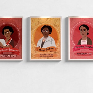 Women in STEM Poster Gift for Teacher Science Decor Female Scientist ...