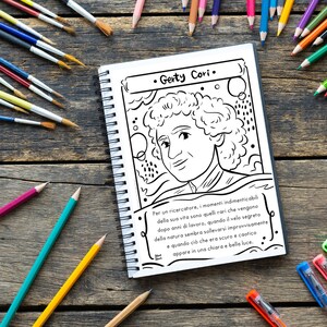 Women in Chemistry Coloring Page GERTY CORI Quote Coloring Page STEM ...