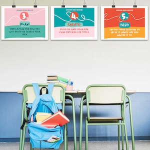 Engineer Bulletin Board Design Process Display STEM Classroom Decor ...