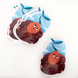 SEED STICKER Science Gift Science Sticker Earth Day - Etsy
