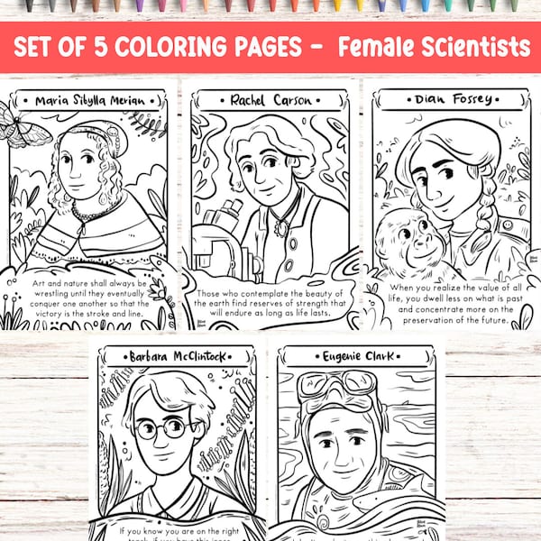 Printable Coloring Pages - Etsy