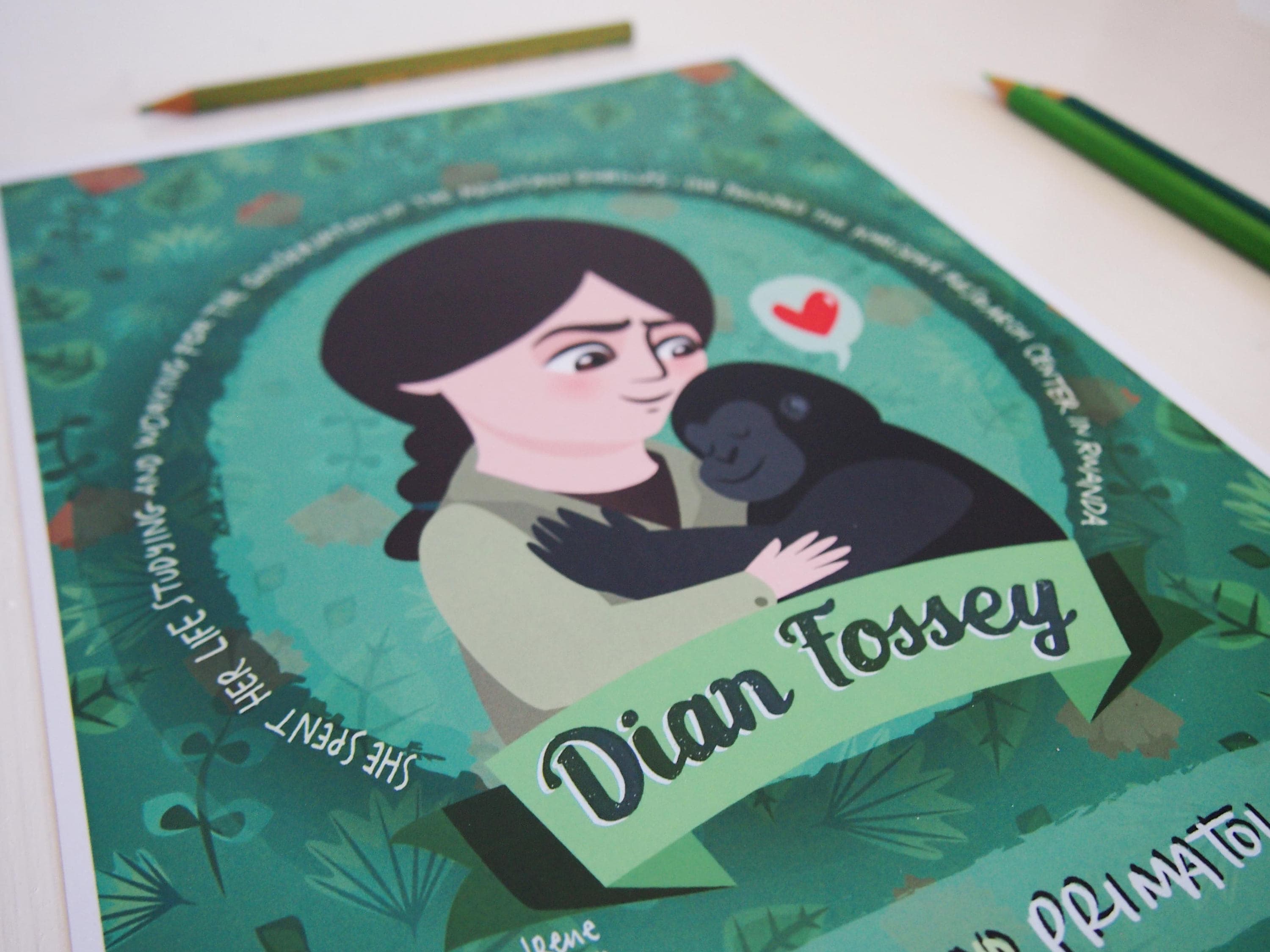 Dian Fossey Poster: Women in Science, Classroom Decor - Etsy