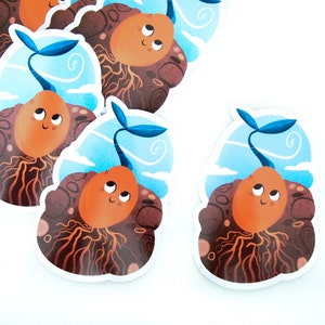 SEED STICKER Science Gift Science Sticker Earth Day - Etsy