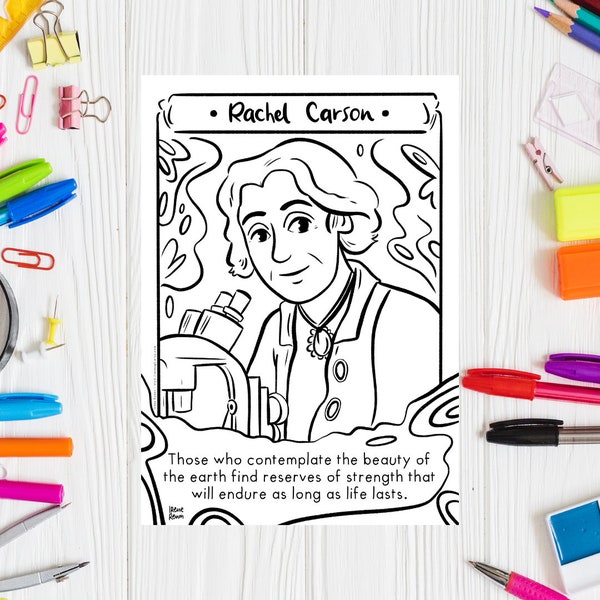 Rachel Carson - Etsy