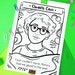 CLAUDETTE COLVIN Downloadable Coloring Page Women in History Black ...