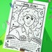 Science Coloring Page Sally Ride Women in Space Women History Month ...