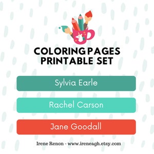 Women in Stem Coloring Page Inspirational Women in Science Kit Sylvia ...