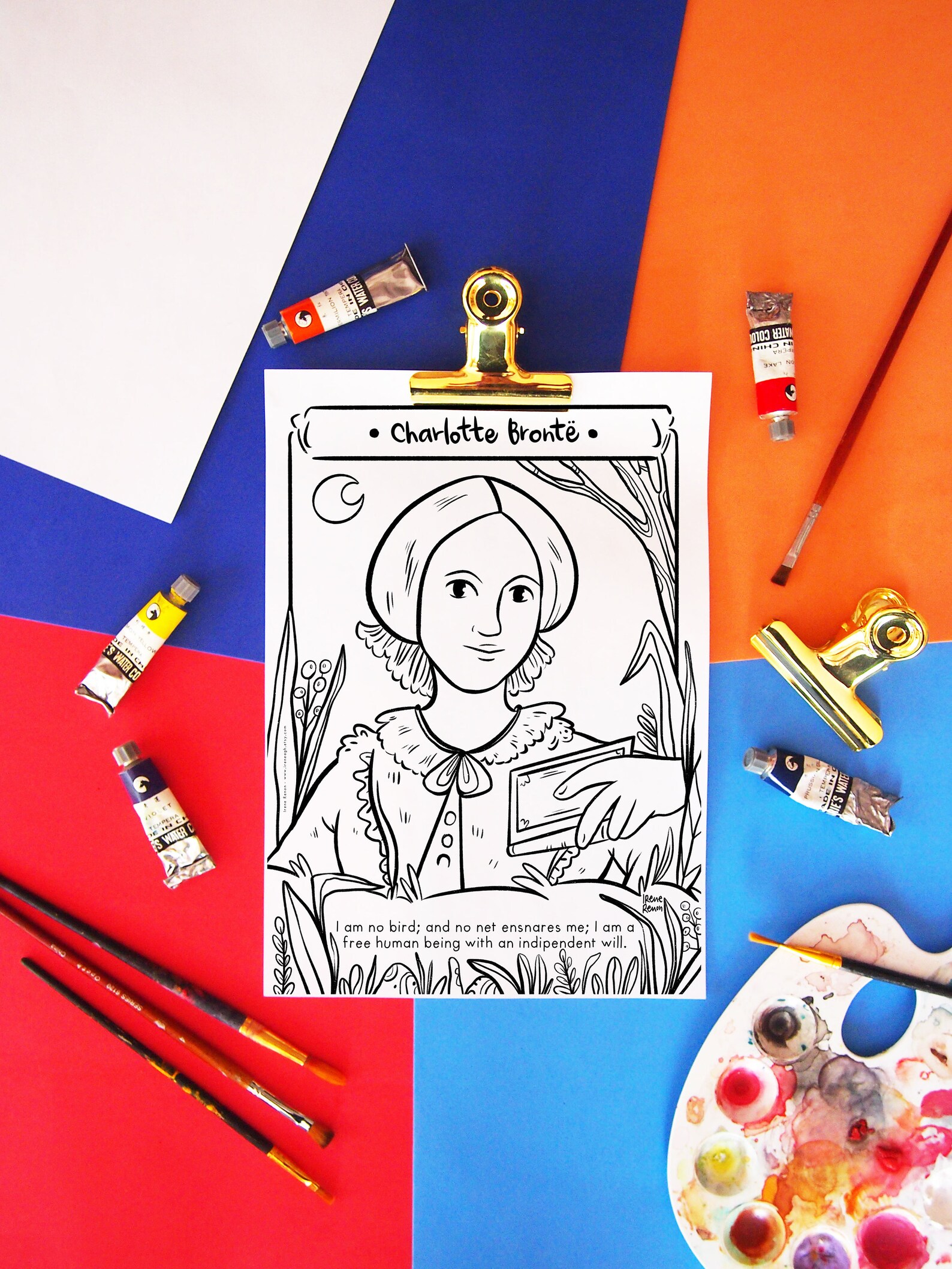 Women's History Month Coloring Pages: Inspiring Figures (digital ...
