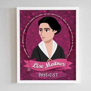 Science Poster Women in Physics Lise Meitner Women in STEM Poster ...