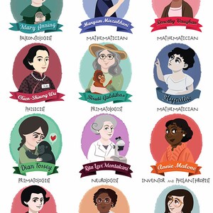 Printable Wall Art WOMEN IN STEM Printable Poster A4 | Etsy