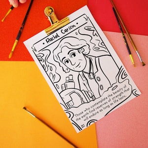 Printable Coloring Page Science Kit for Kid Women in Science Drawing ...