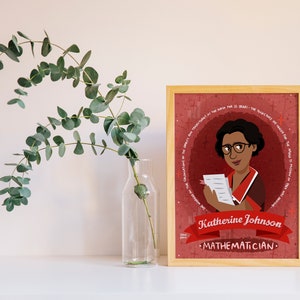 Classroom Decor Katherine Johnson Women in Science Famous Black ...