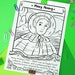 Printable Coloring Page MARY ANNING Paleontologist Women in Science ...
