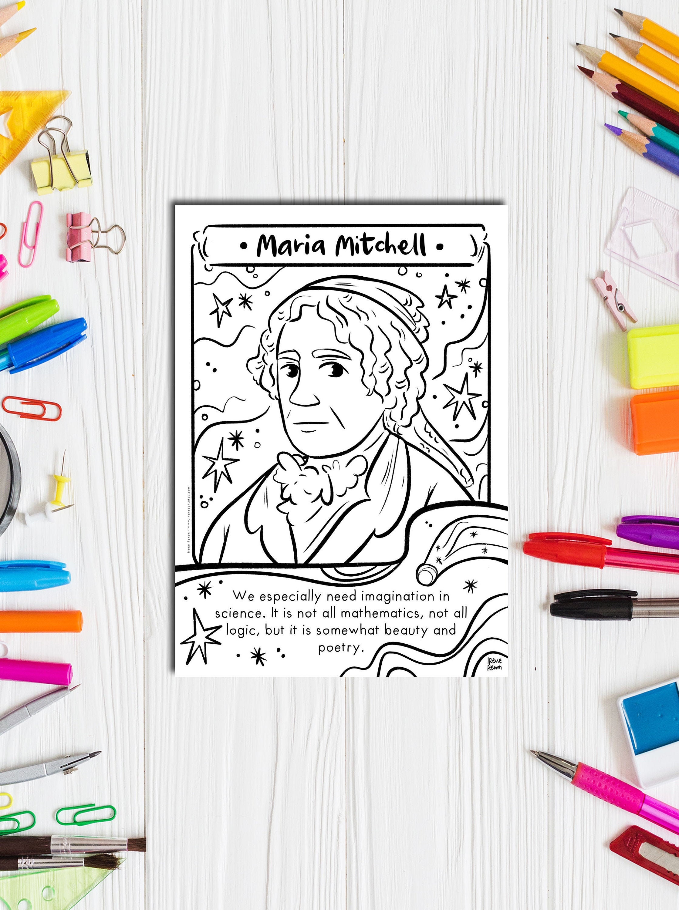 Free Mozart Coloring Pages
