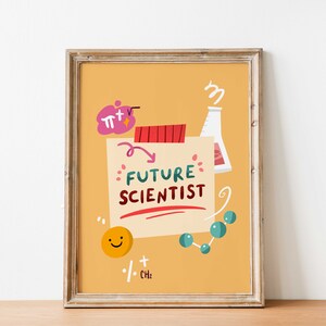 Science Poster Classroom Printable Wall Art Inspirational Wall Art STEM ...