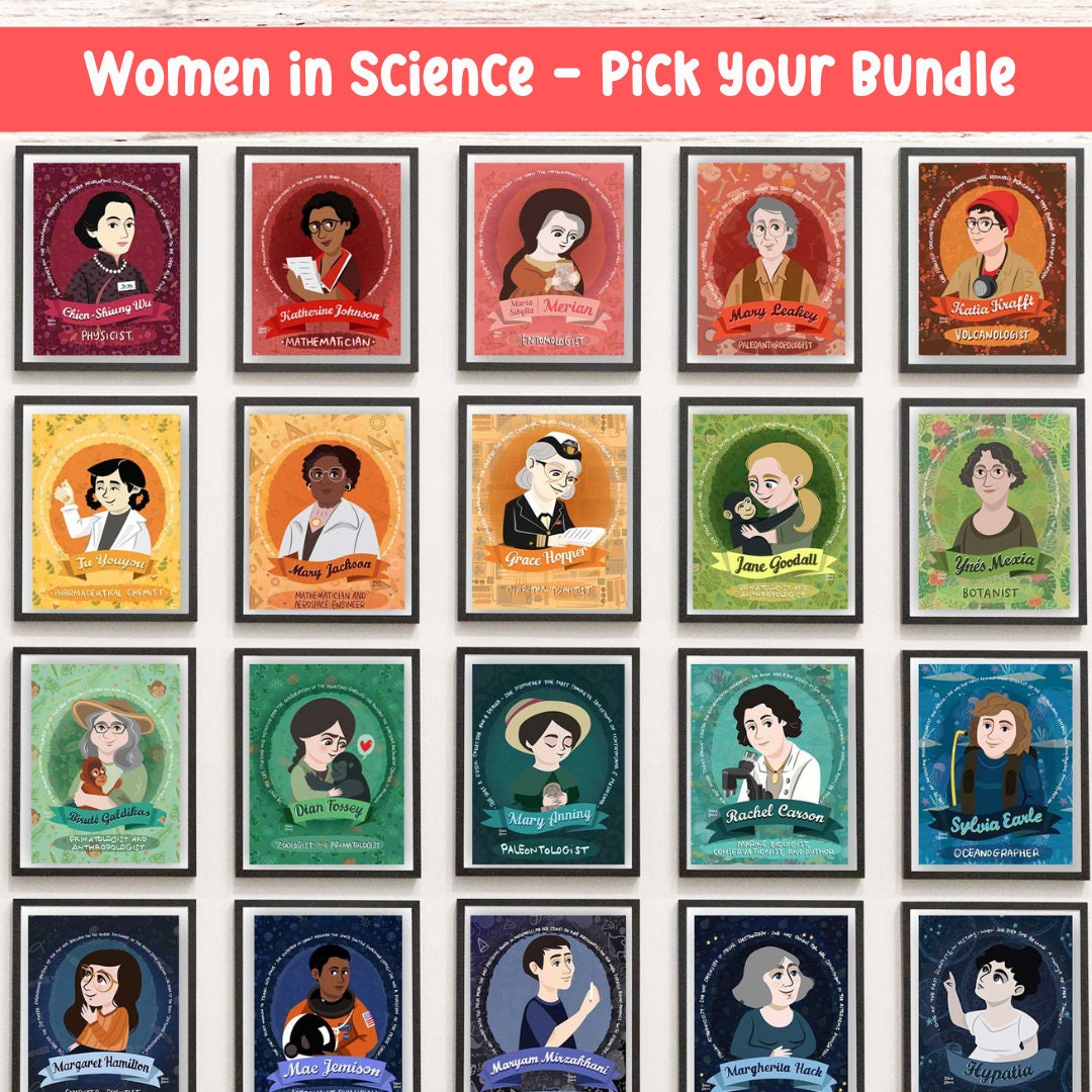 Printable Wall Art Postcard Bundle Downloadable Classroom Decor Girl ...