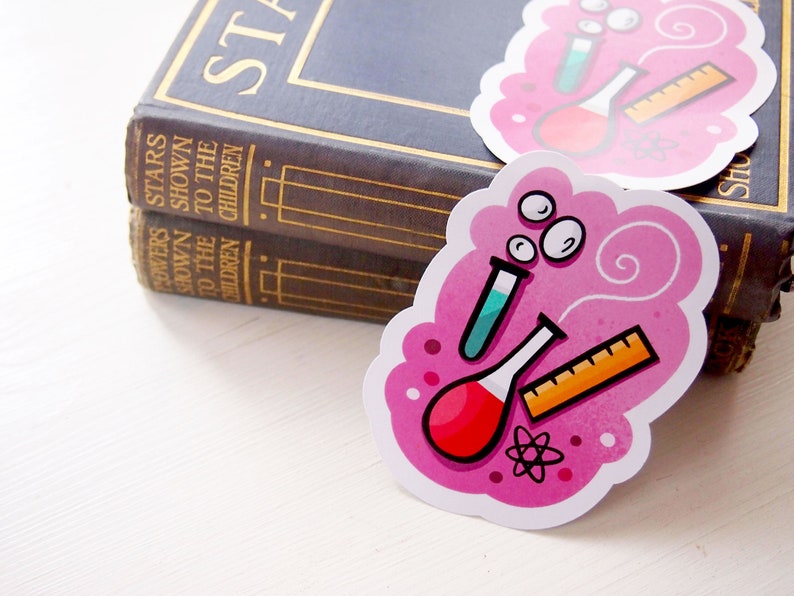 Cute Science Vinyl Sticker, Scientist Gift - Etsy Norway