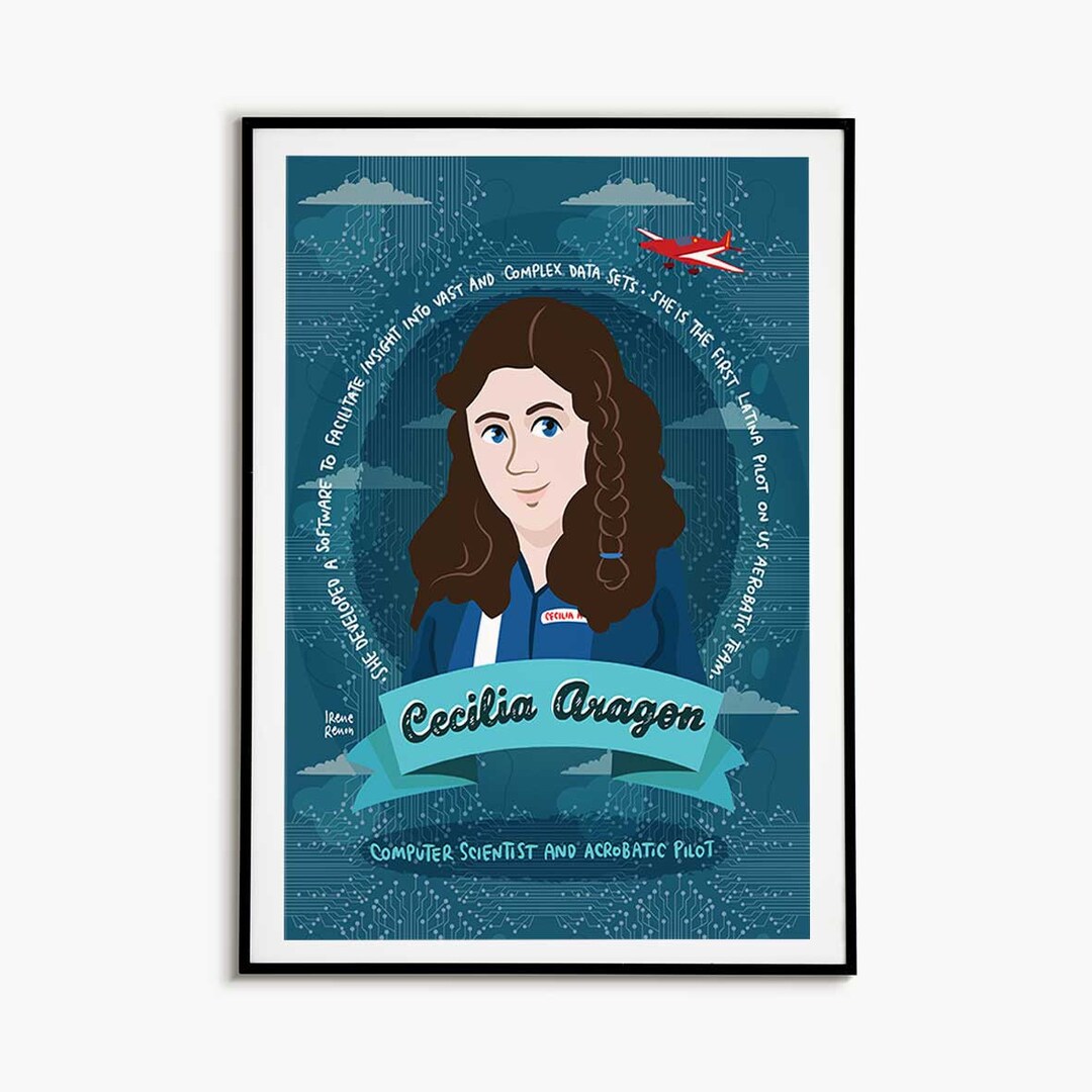 Science Poster Cecilia Aragon Classroom Decor Computer Science Women in ...