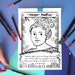 Wangari Maathai Coloring Page: Black History Month Printable (US Letter ...