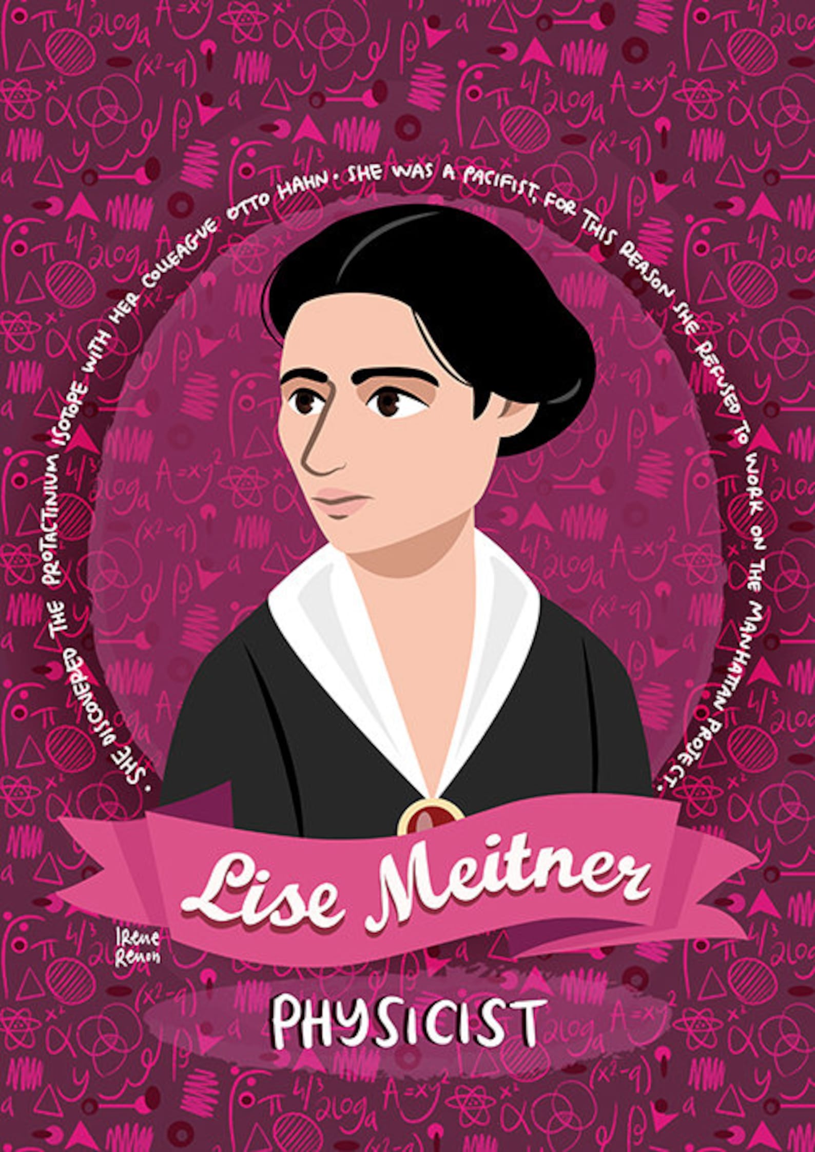 Science Poster Women in Physics Lise Meitner Women in - Etsy