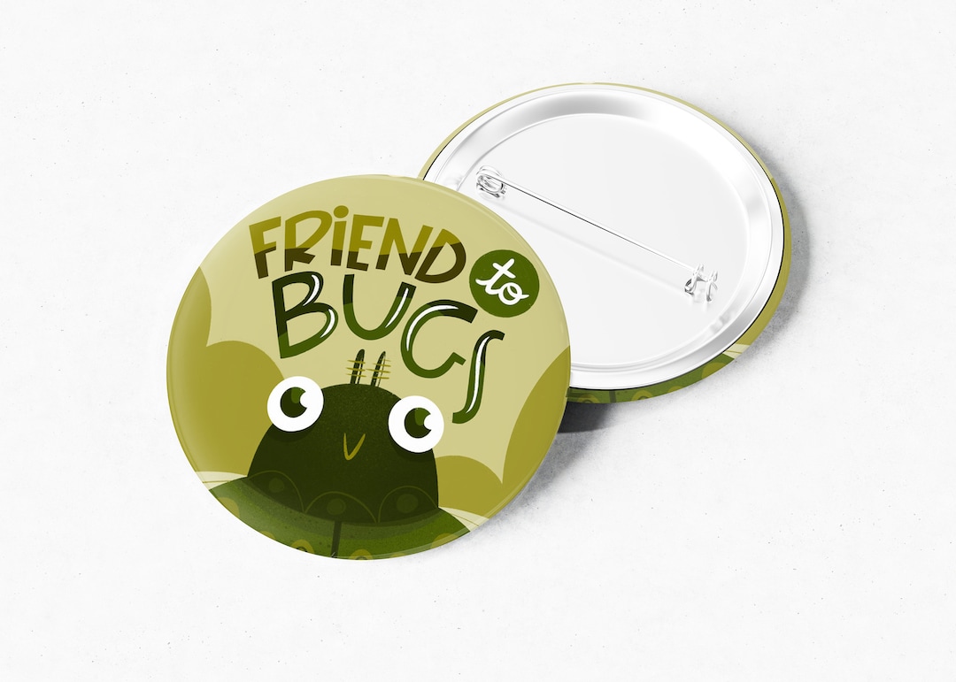 Entomologist Gift Beetle Pin Insect Bug Pin Cute Bug Button Pin ...