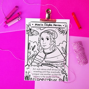 Printable Coloring Page Science Kit for Kid Women in Science Drawing ...