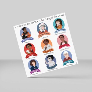 Classroom Decor Space Wall Art Women in STEM Poster Women in Space Nasa ...
