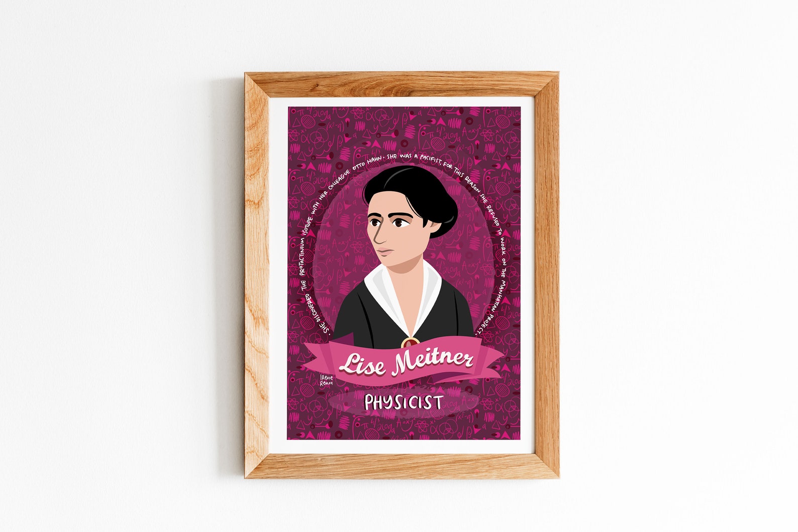 Lise Meitner Physics Poster: Women in STEM Classroom Decor - Etsy