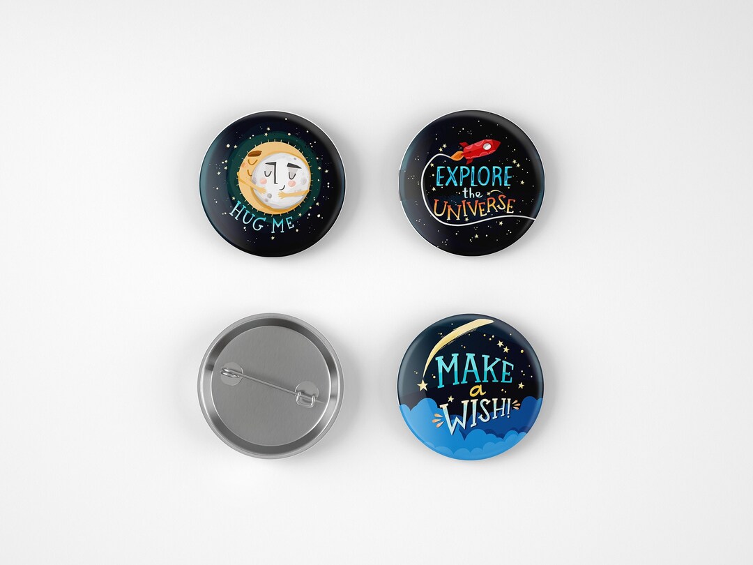 Science Gift Space Pin Badge Set Constellation Pin Astronomy Gift ...