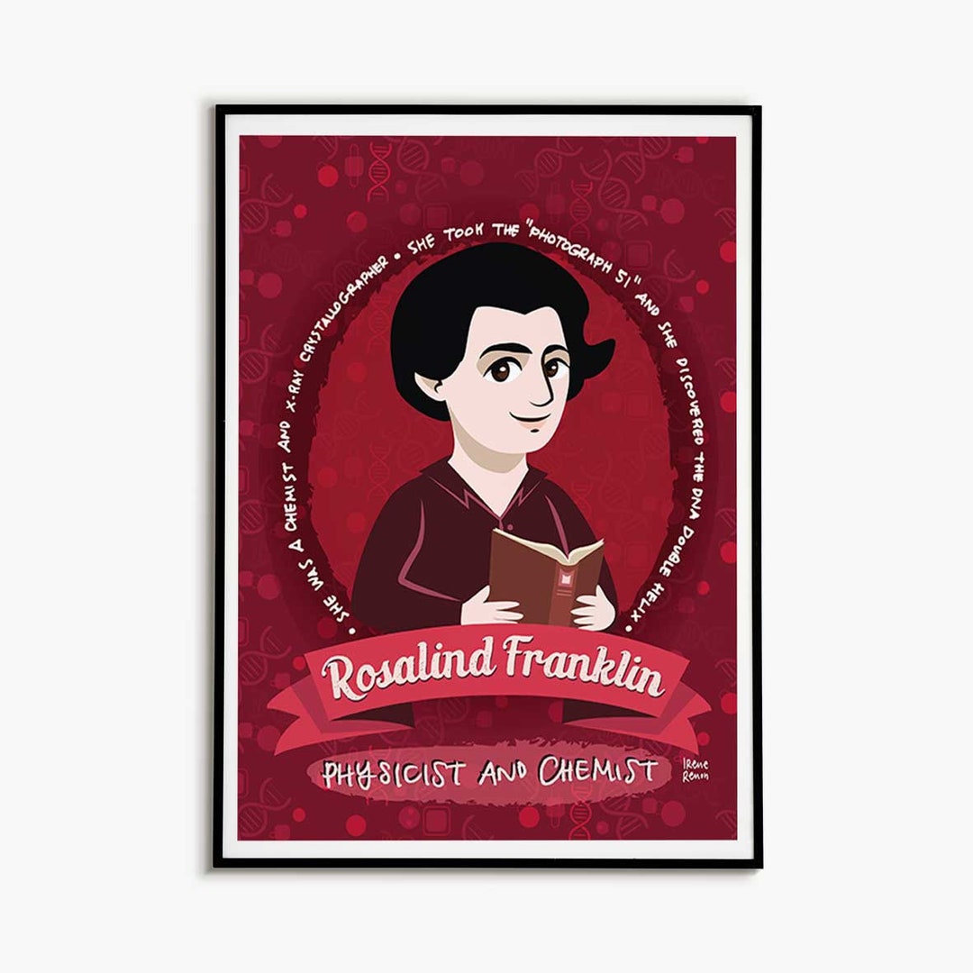 Rosalind Franklin Women in Science Poster: STEM Classroom Decor - Etsy
